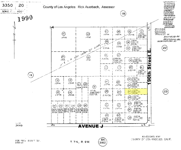 Lancaster land for sale in California. Lancaster, California.